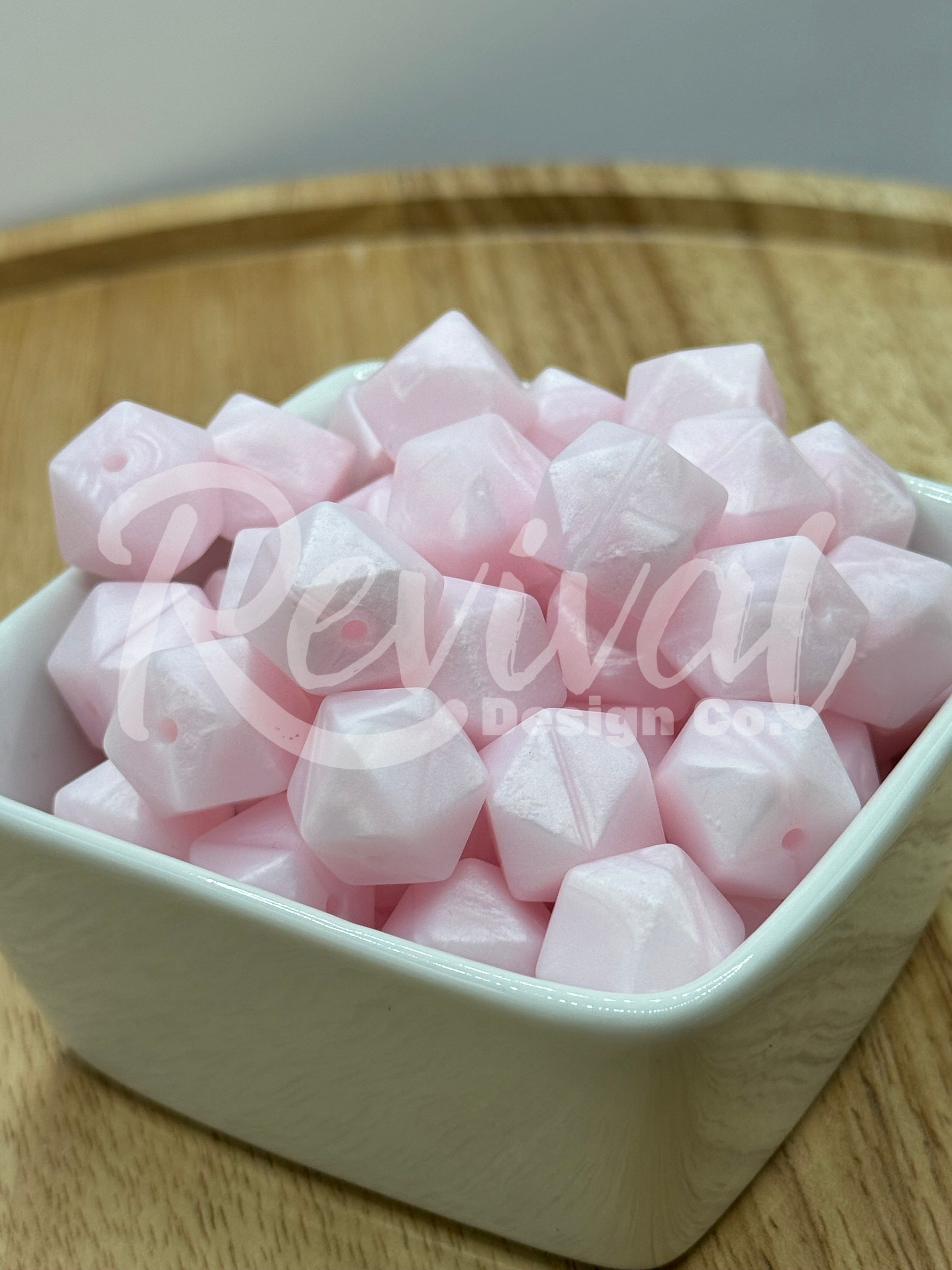 Shimmer Hexagon Beads – Revival Design Co.