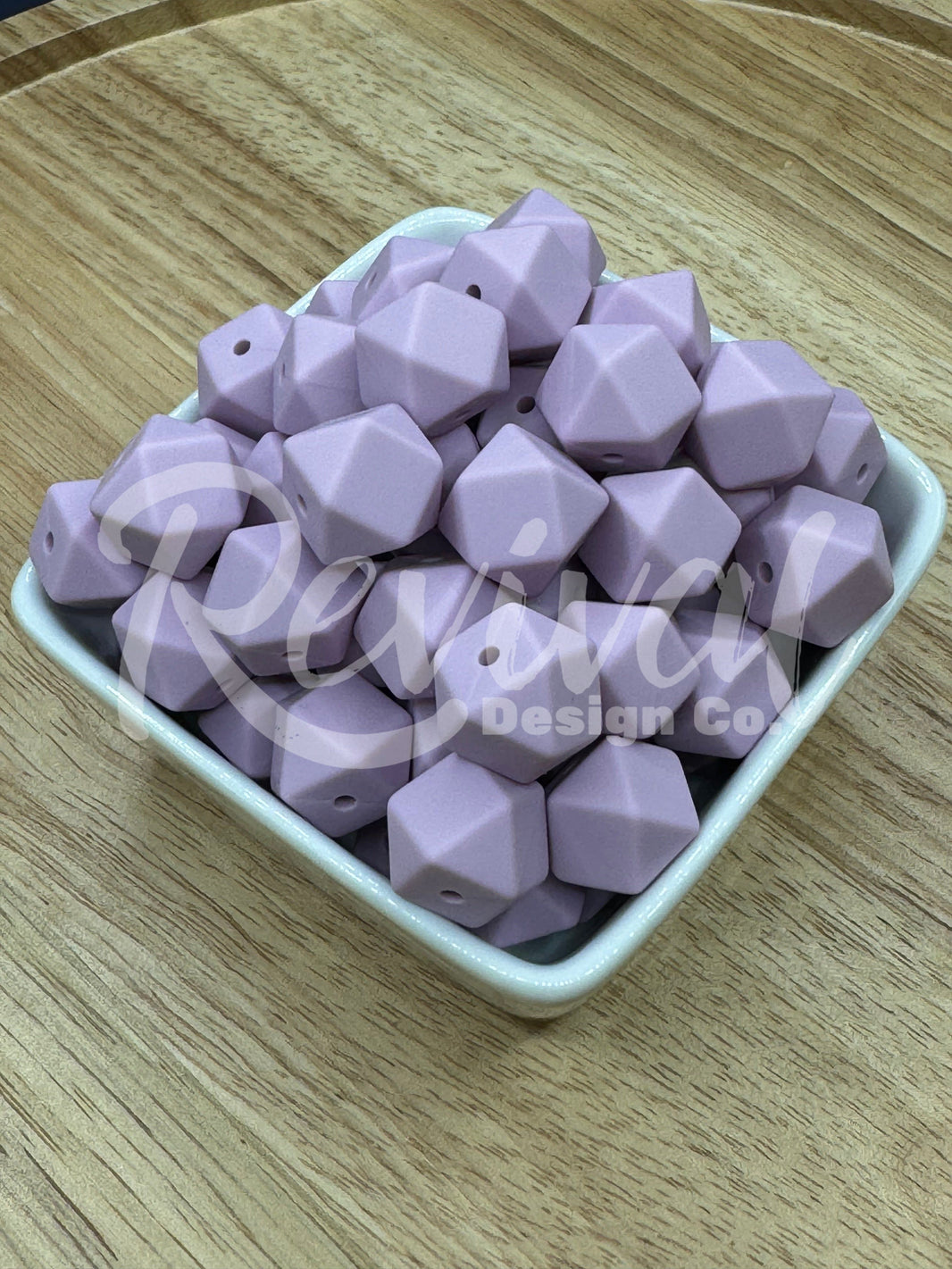 Solid Color Hexagon Beads – Revival Design Co.